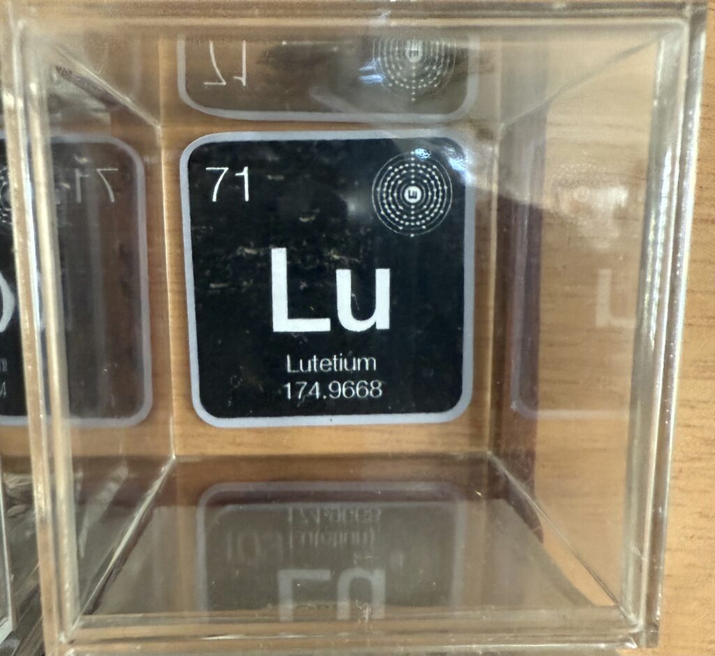 Lutetium - Living Periodic Table