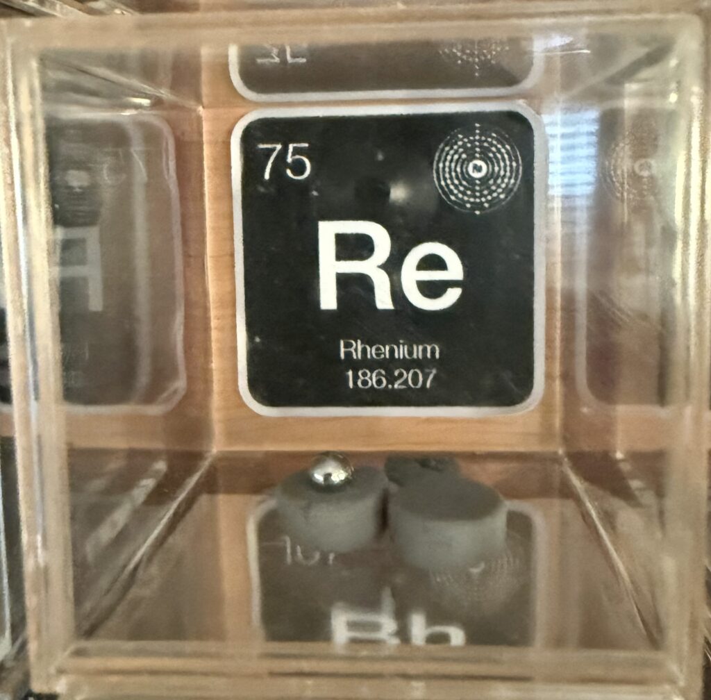 Rhenium - Living Periodic Table