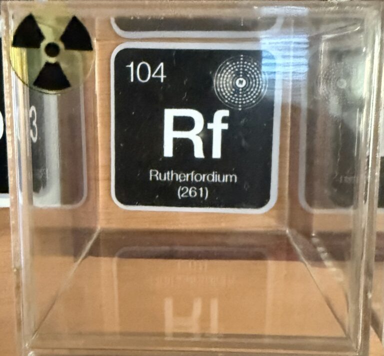 Rutherfordium - Living Periodic Table
